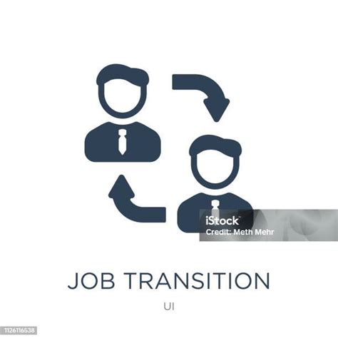 작업 전환 아이콘 벡터 흰색 배경 직업 전환 유행 가득 Ui 컬렉션 직업 전환 벡터 일러스트 레이 션에서 아이콘 변경에 대한 스톡 벡터 아트 및 기타 이미지 Istock