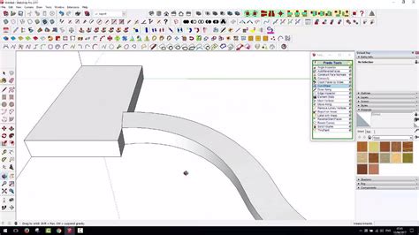 บ้าน Sketchup เทคนิคการสร้างถนนโค้งขึ้นเนินด้วย Extension ฟรี Facebook