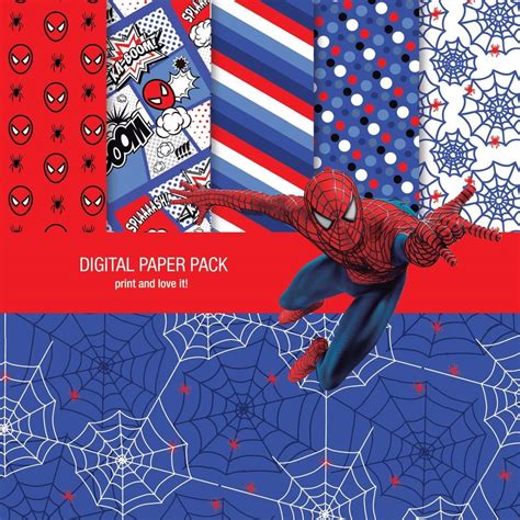 Spiderman Border Etsy