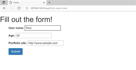 Djangoのmodelformの使い方詳細、簡単な使い方データの送信、保存save・更新updateする方法 Ai活用エンジニアへの道