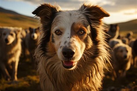 Premium Ai Image Farmers Raise Sheep With Great Joy In Farms Shear