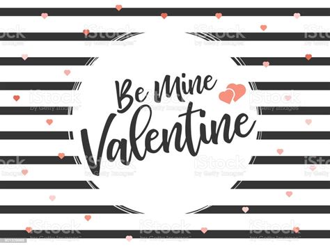 글자 입력 체계 텍스트 기호 마음 현대적인 스타일에 완벽 하 게 거친 줄무늬 바탕에 흰색 원형 프레임으로 세련 된 발렌타인 데이 인사말 카드 서식 파일의 벡터 그림 2월에