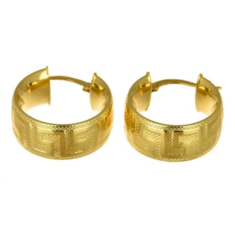 18 Kt Gold Earring Catawiki