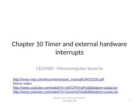 ppt chapter 10 timer and external hardware interrupts dokumen tips