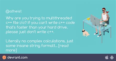 Why Are You Trying To Multithreaded C File Io If You Cant Write C Code Thats Faster Than