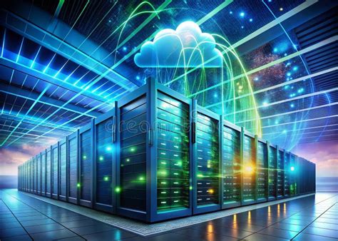 Optimizing Business Performance With A Visual Guide To Hybrid Cloud Network Architecture Stock