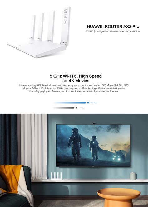 Huawei Ax Pro WiFi Router G Dual Band Mbps Accelerate Games Minixpc