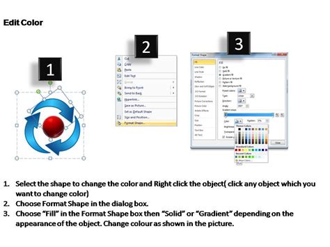 Curved Arrows Pointing Inwards Editable Powerpoint Templates PowerPoint Slide Images PPT