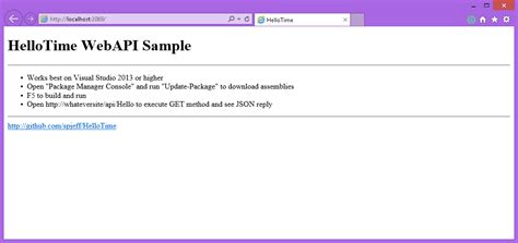 Github Spjeffhellotime Webapi Clean Base Template Echoes Current Time In Json Cors