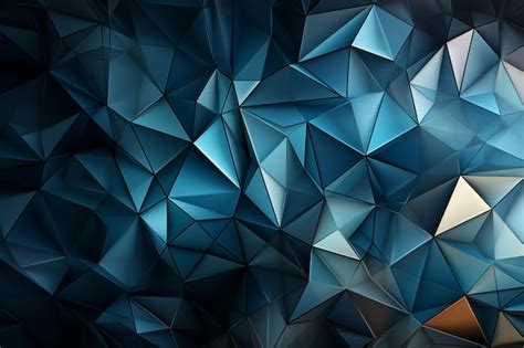 premium ai image geometric design of overlapping polygons straight