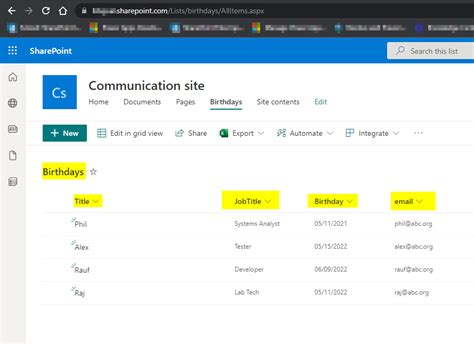 React Birthdays Unable To Display Birthdays On The Site · Issue 2702