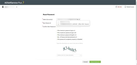 How To Reset Admin Password Using Adselfservice Plus Manageengine