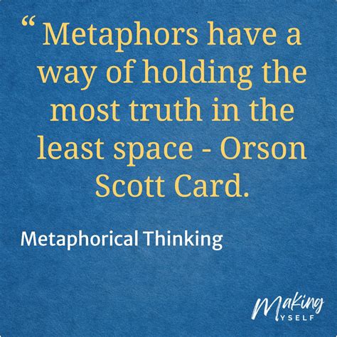 Makingmyself On Linkedin Metaphorical Thinking Makingmyself Mental Model
