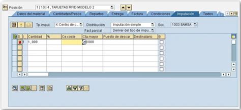 ¿cómo Crear Tipos De Imputación En Sap Para Compras