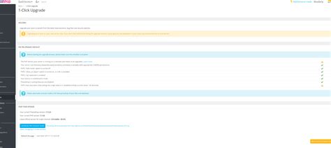 1 Click Upgrade From Version 1724 1760 Fail And Prestashop Not