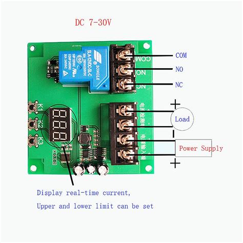 Elecbee Yyi 4 Current Detection Module Dc Over Current Motor Locked Rotor Protection Board