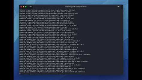 Improving Swiftpm Progress Bars Package Manager Swift Forums