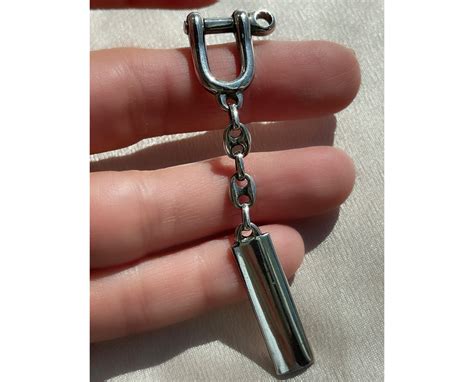 Vintage Sterling Silver Tiffany And Co Valet Style Shackle Key Chain Wi Someday Jewels