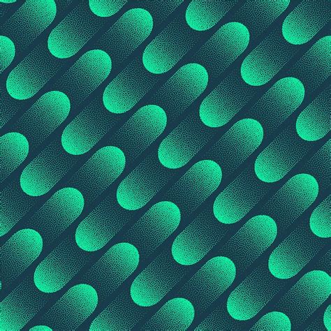 Premium Vector Ultra Modern Dynamic Stripes Seamless Pattern Trend Vector Turquoise Abstraction