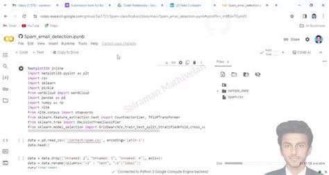 Sairaman Mathivelan On Linkedin Cybersecurity Emailspamdetection