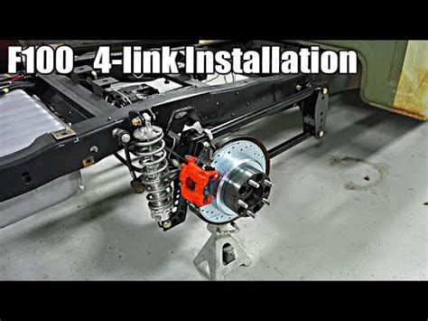 F100 Outcast Autoworks 4 Link Installation Youtube