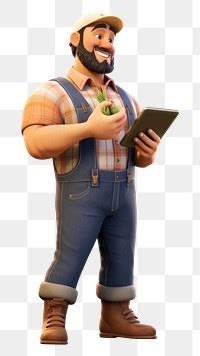 PNG Portrait Cartoon Adult Man Premium PNG Rawpixel