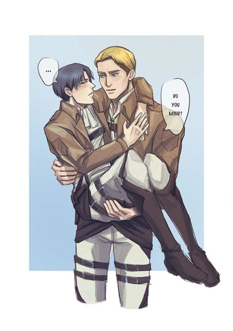 Shingeki No Kyojin Levi X Erwin