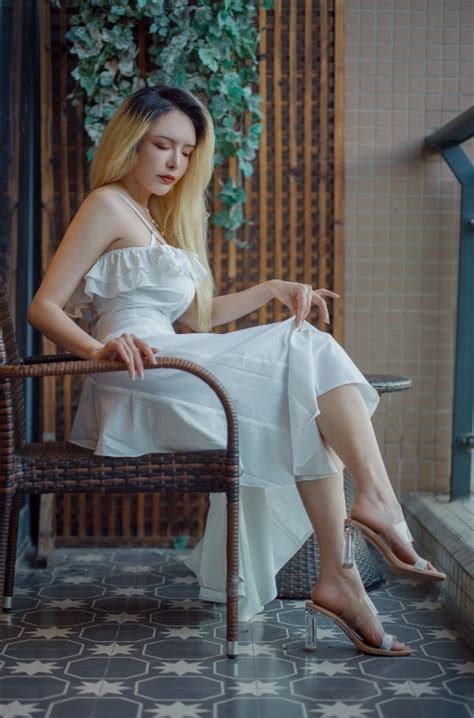 가을과 코기 화이트 드레스 V2PH
