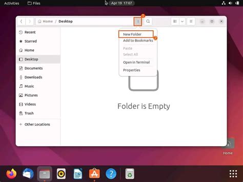 How To Make A Folder On Desktop In Ubuntu Itechguides