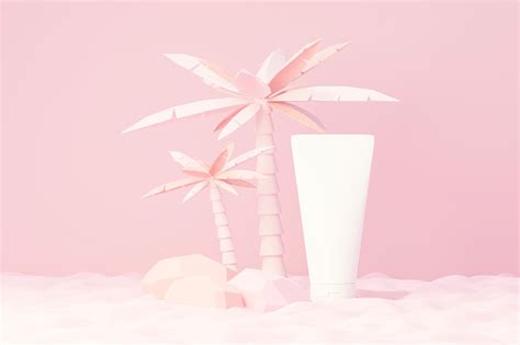 모형을 위한 빈 화장품 스킨케어 제품 또는 포장의 3d 렌더링 뷰티 비누와 스파 컨셉 피부 건강을 위한 로션 오일 수분 브랜딩을위한 프리미엄 및 고급 디자인 0명에 대한