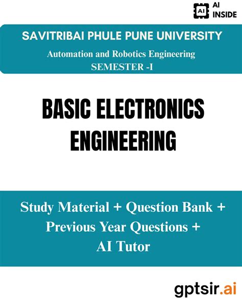 Basic Electronics Engineering Important Questions Automation And