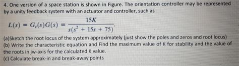 Solved 4 One Version Of A Space Station Is Shown In Figure
