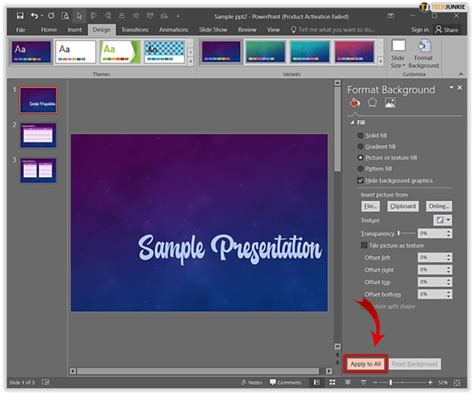 How To Hide Background Graphics In Powerpoint