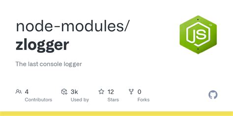 Github Node Moduleszlogger The Last Console Logger