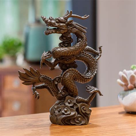 工艺品龙摆件图片大全 龙的工艺品图片大全 龙的摆件 大山谷图库