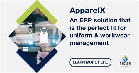 Syscom Plc On Linkedin Workwear Uniform Erpsolutions