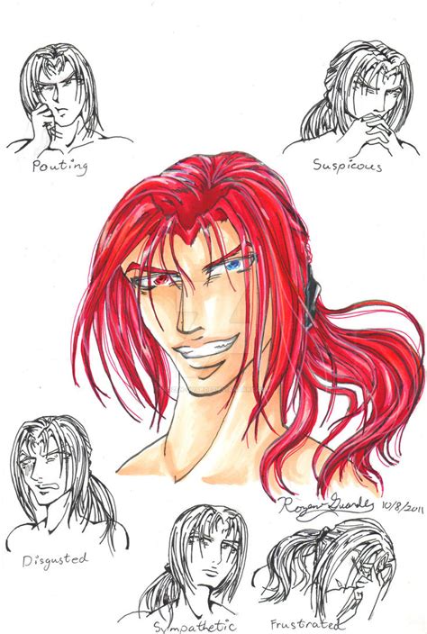 Facial Expressions By Rozen Guarde On Deviantart