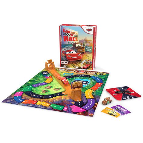 Disney Pixar Cars Launch N Race Game Red Wilko