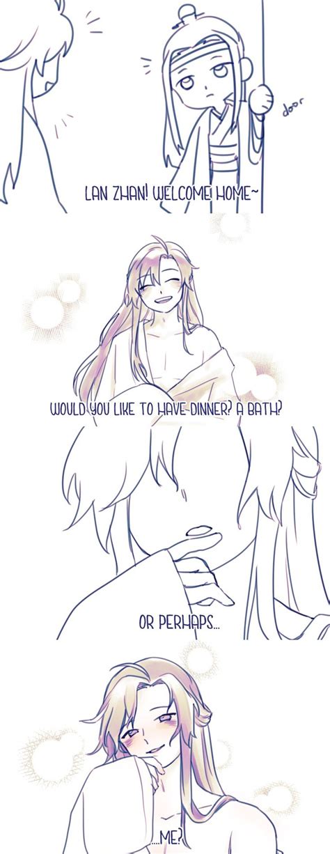 Pin Oleh Maria Be Di MDZS Sketsa Animasi Imut