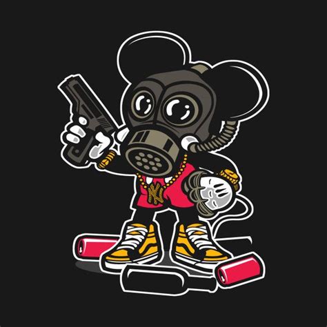 Graffiti Gangster Mickey Mouse