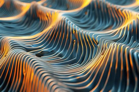 Premium Photo Illustrate A Pattern Of Intersecting Curves Creati