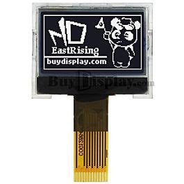 0 96 Inch Low Cost Black 128x64 Graphic COG LCD Display ST7567 SPI
