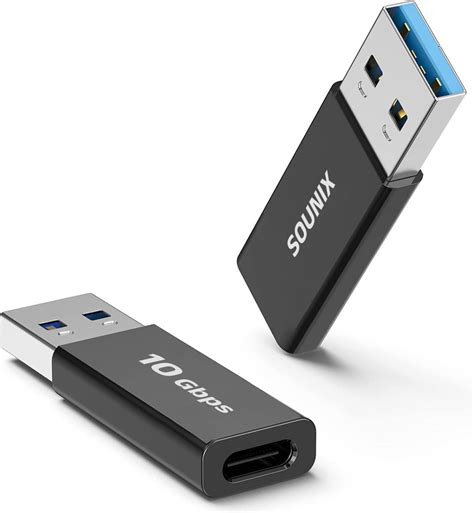 Sounix Usb C Naar Usb Adapter 10gbps Usb 3 1 Gen 2 2 Stuks