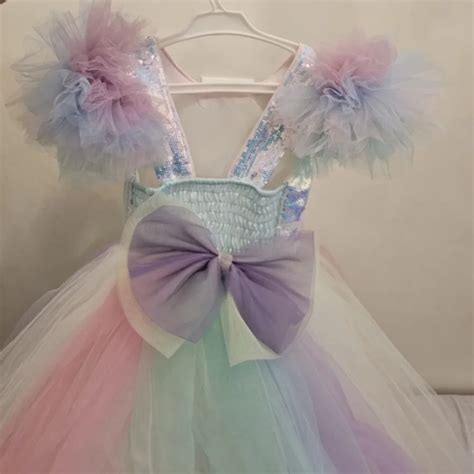 کمدا قیمت و خرید پیراهن دخترانه رنگین کمان رنگ رنگارنگ سایز مناسب 5