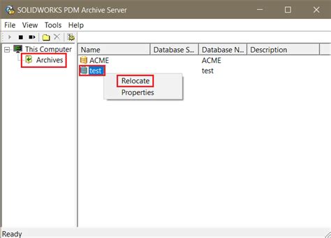 Relocating PDM File Vault IME Wiki