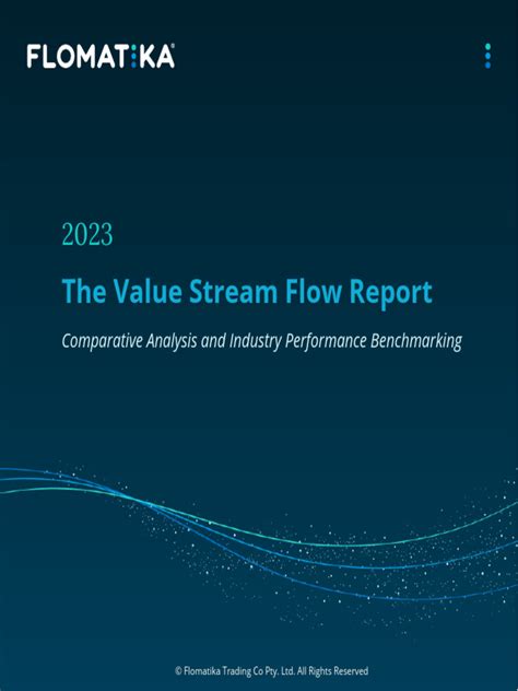 2013 The Value Stream Flow Report Download Free Pdf Quartile
