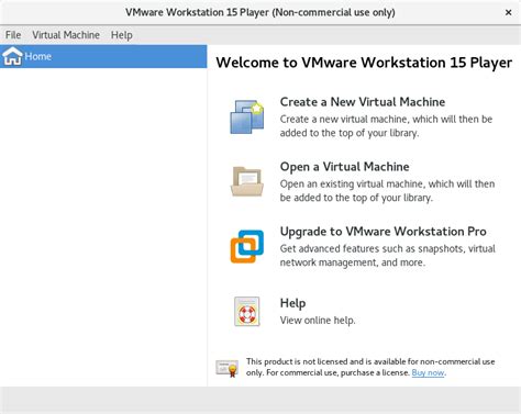 centos 8 vmware workstation player install server world