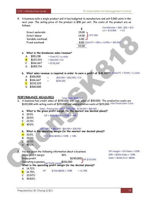Jessy Chong Jc Practice Question Set 2