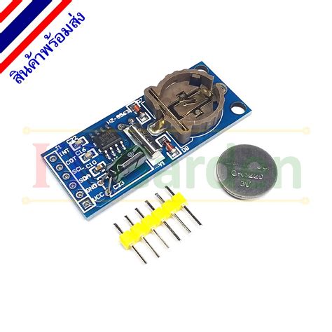 Real Time Clock Rtc Module I2c Pcf8563 Pcf8563t แบตเตอรี่ Shopee Thailand