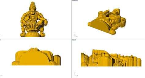 Stl File Ayyappan Pendent 💫・3d Printing Idea To Download・cults